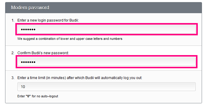 Changing the modem login password on iiNet modems | iiHelp